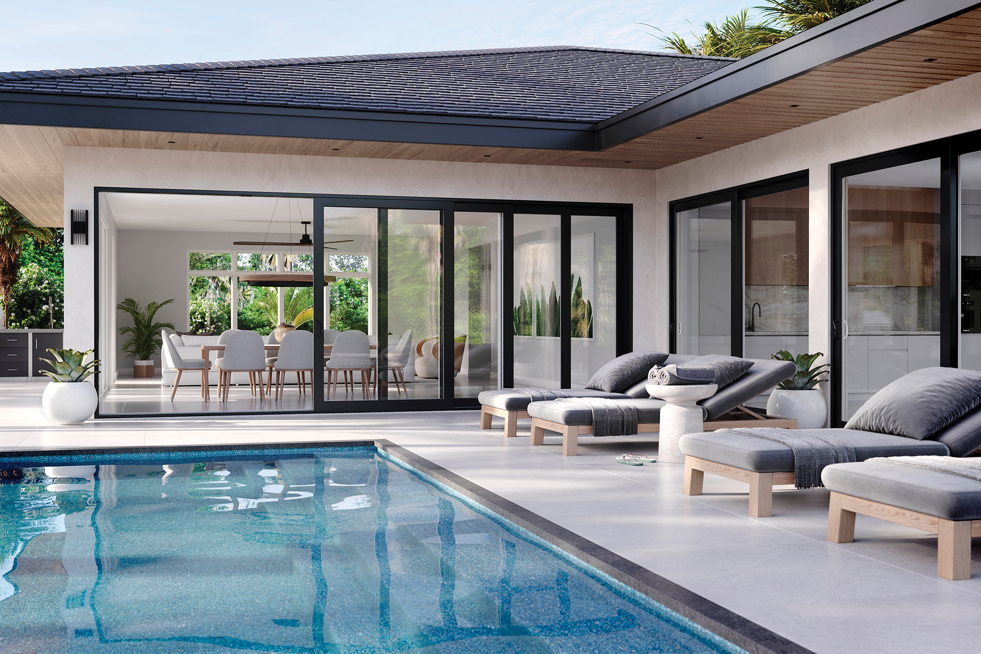 Large-Scale Sliding Patio Door