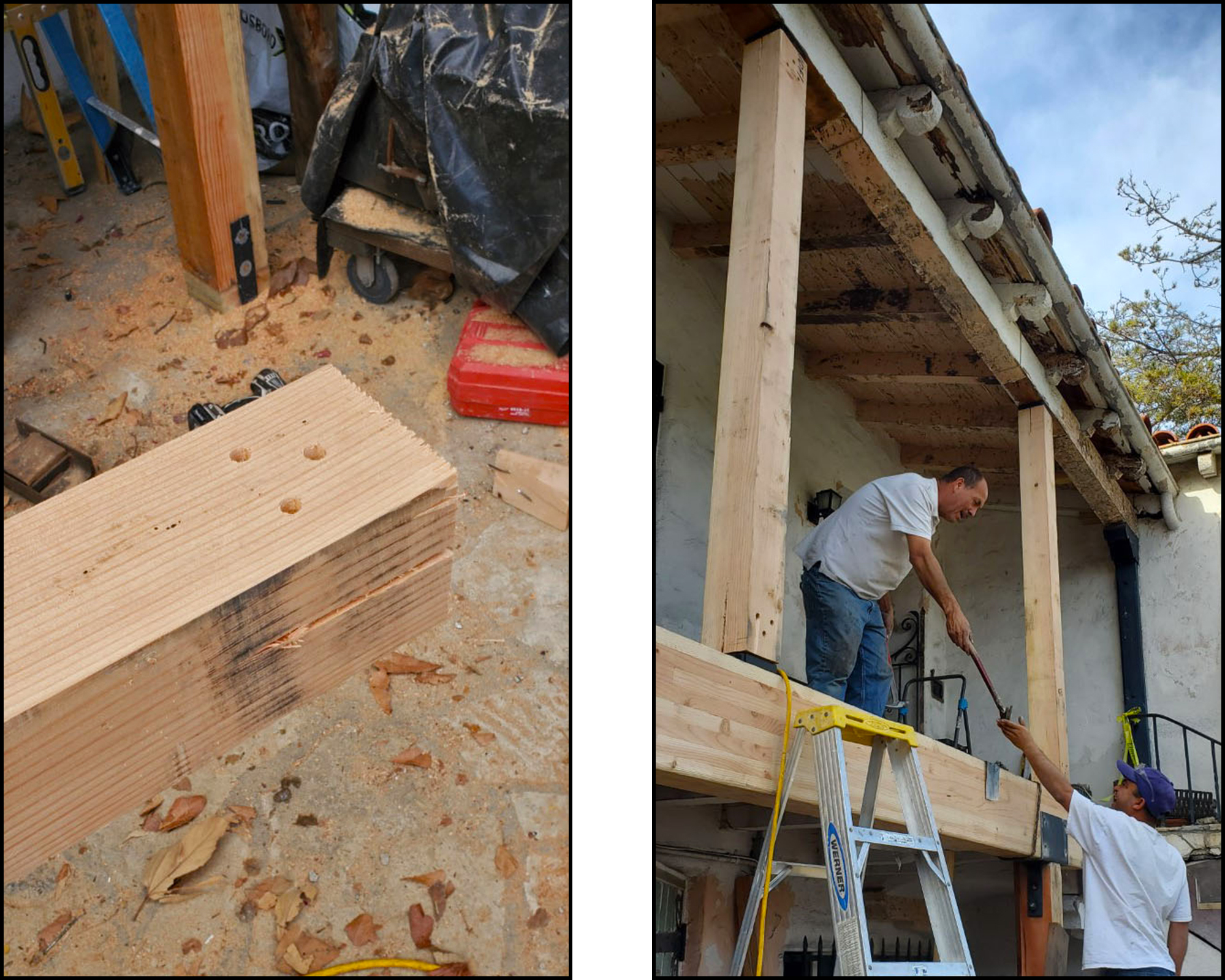 Repairing a Bungalow Balcony