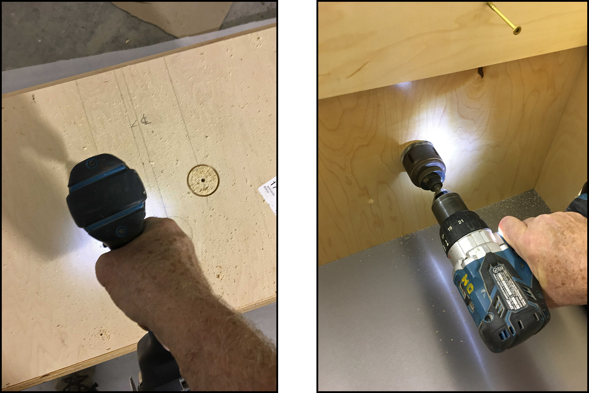 Aligning Cabinets With Plumbing Rough-ins