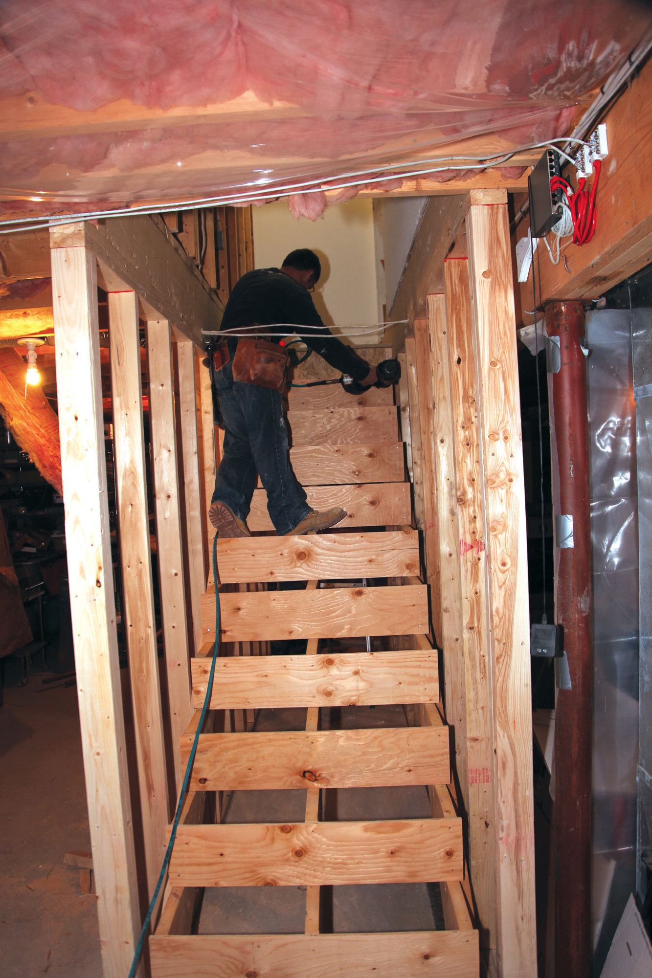 Basement Stairs Transplant