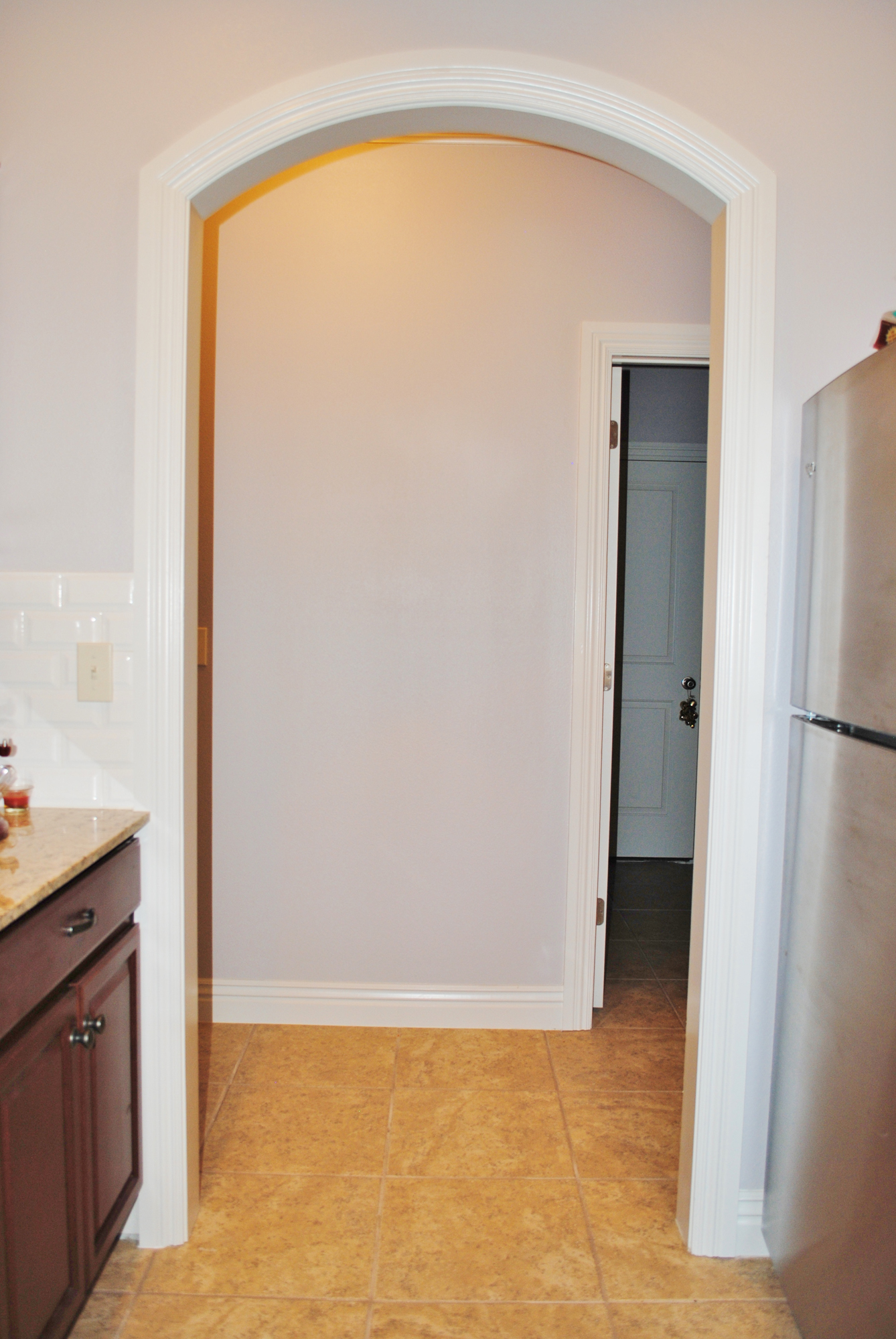 Installing Arched Casing