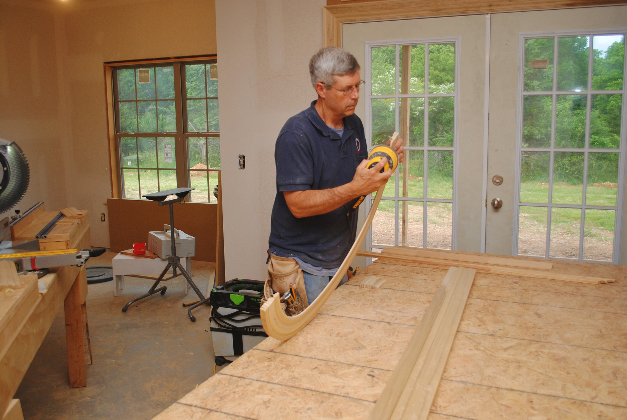 Installing Arched Casing