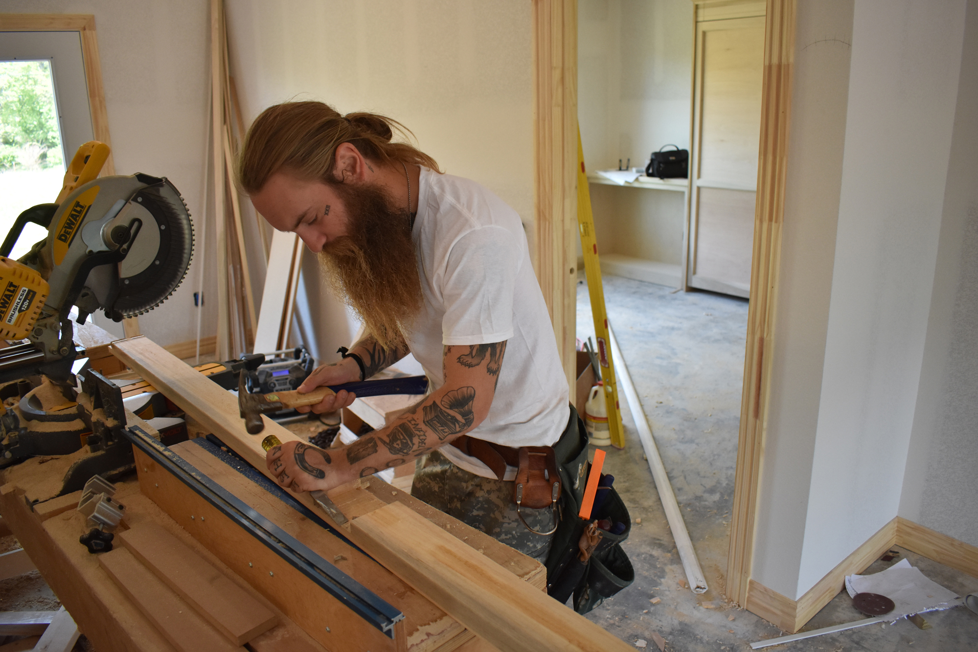Paint-Grade Coffered Ceilings