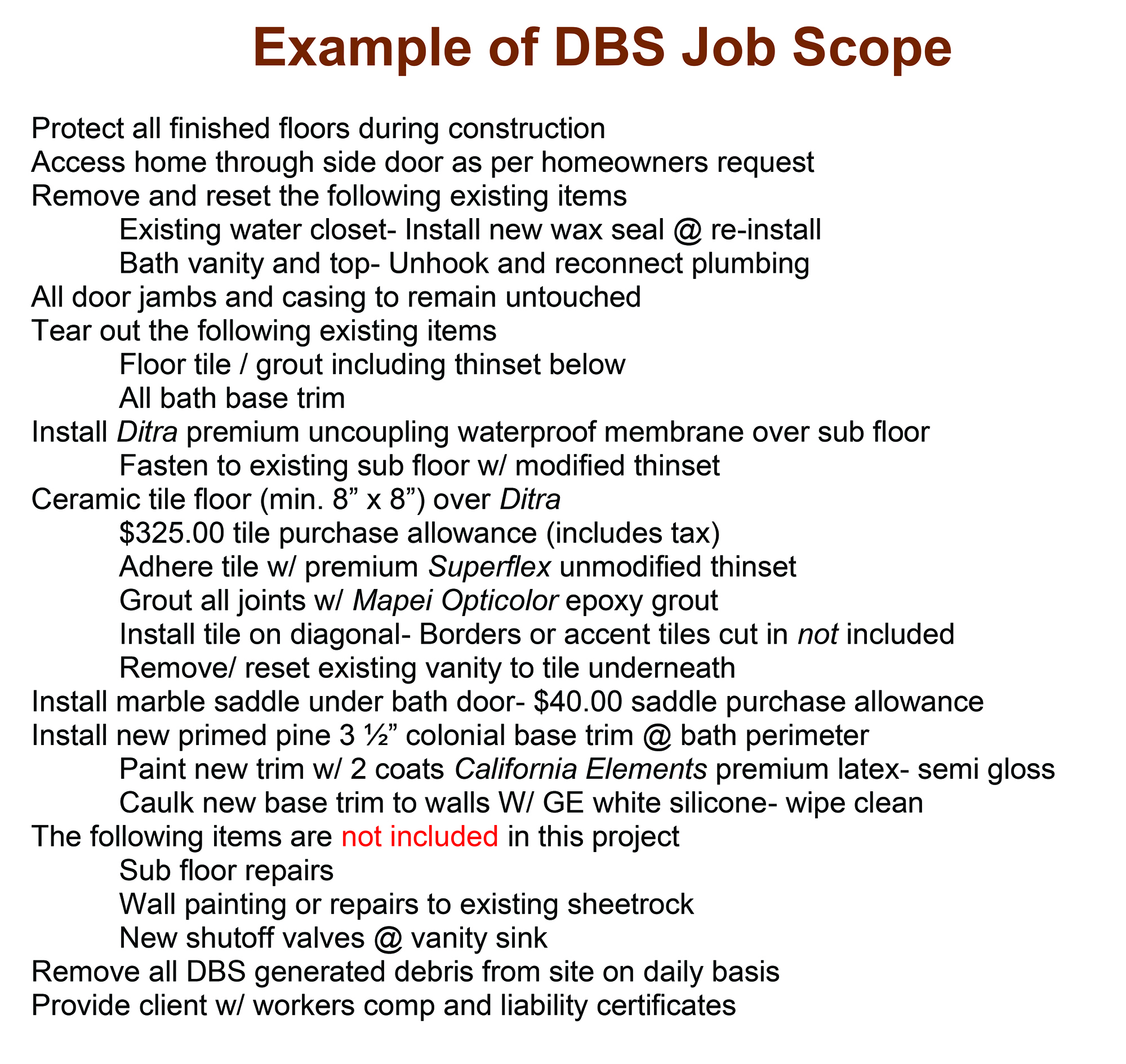 The Ideal Job Scope (and How It Could Save Your Business)
