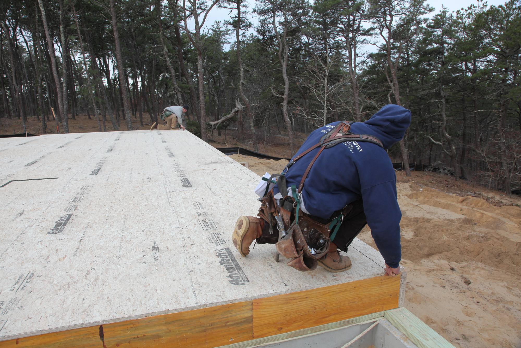 Layout Lines for Exterior Walls