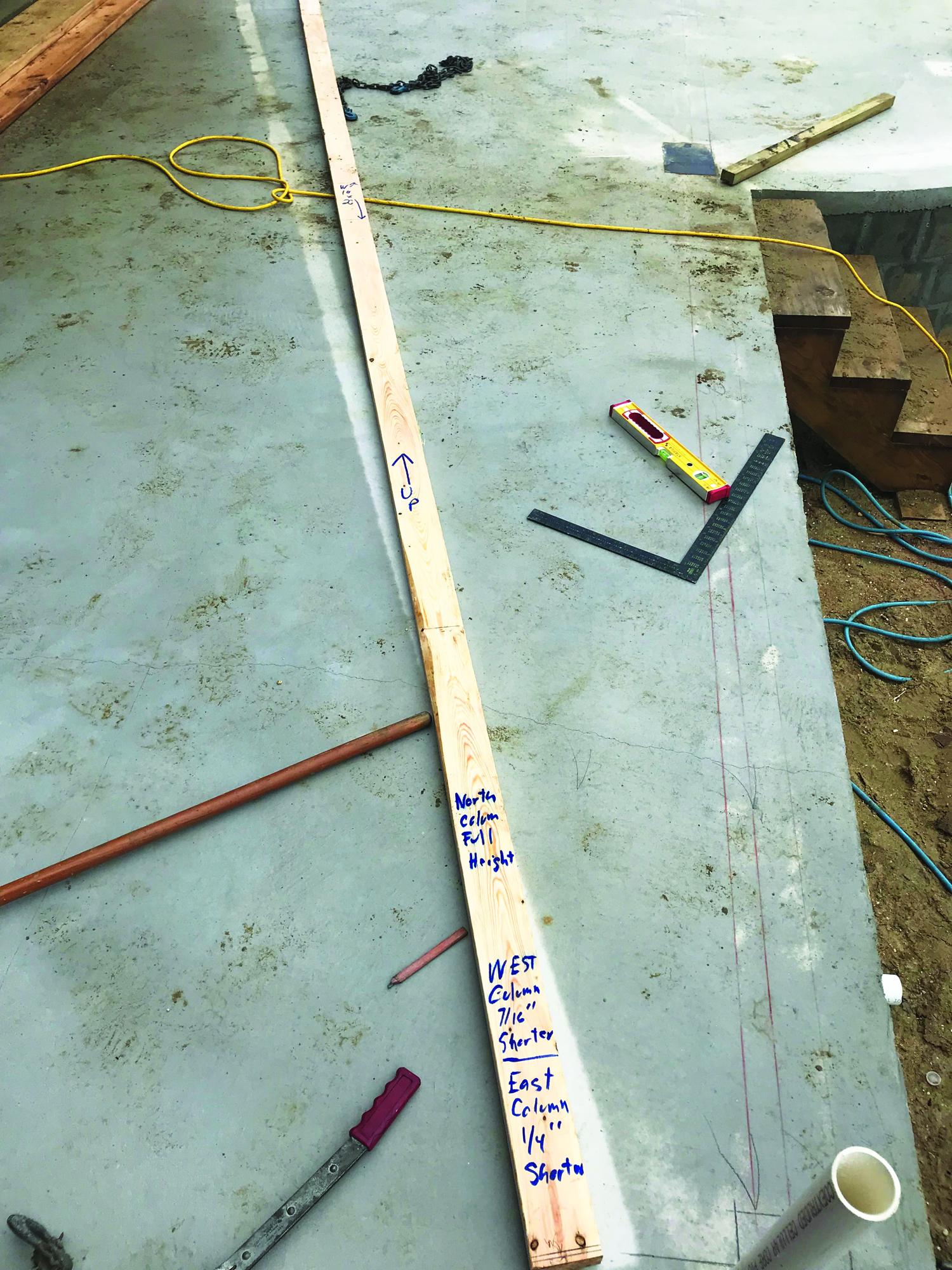 Framing a Two-Story Half-Round Porch