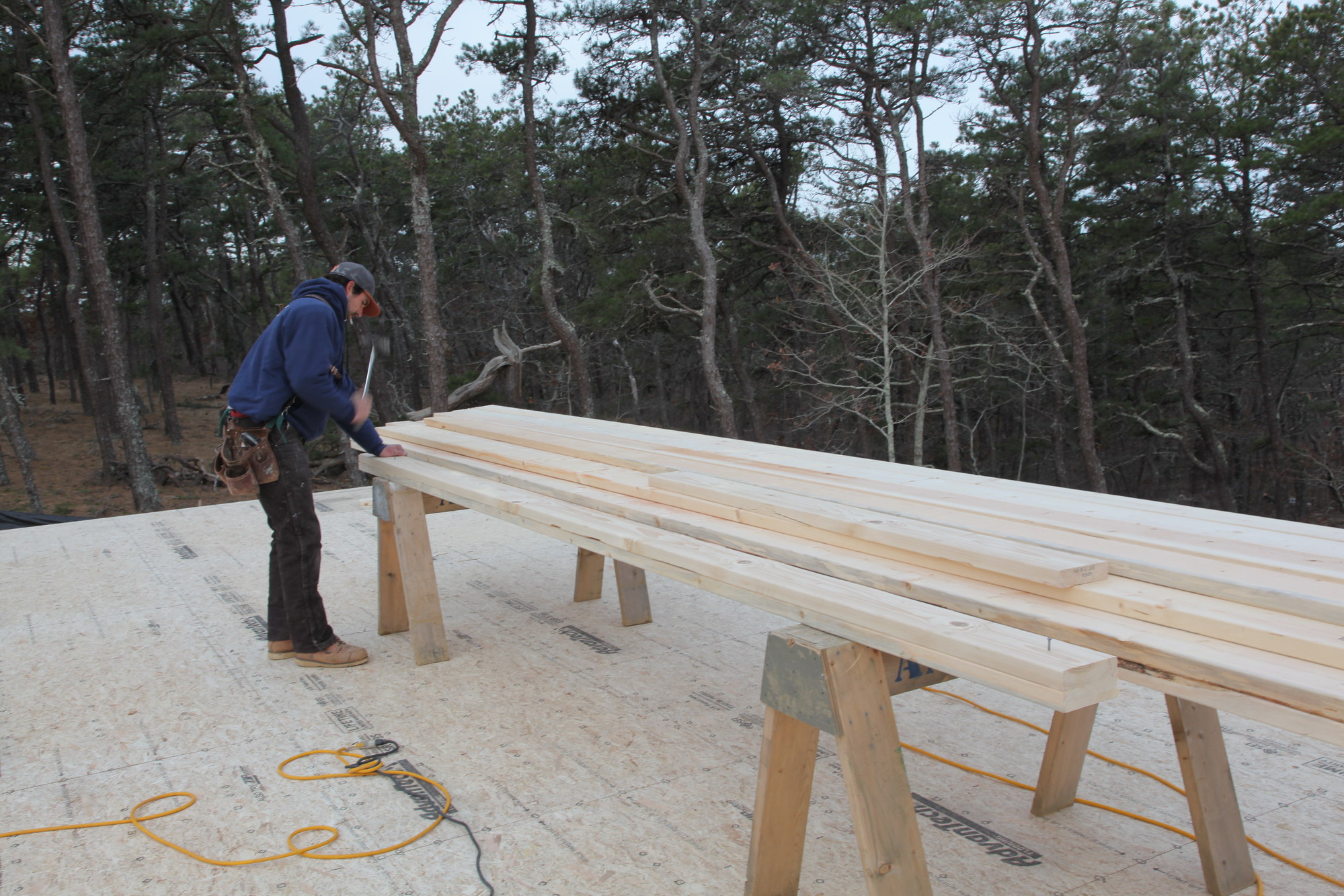 Layout for Exterior Wall Framing