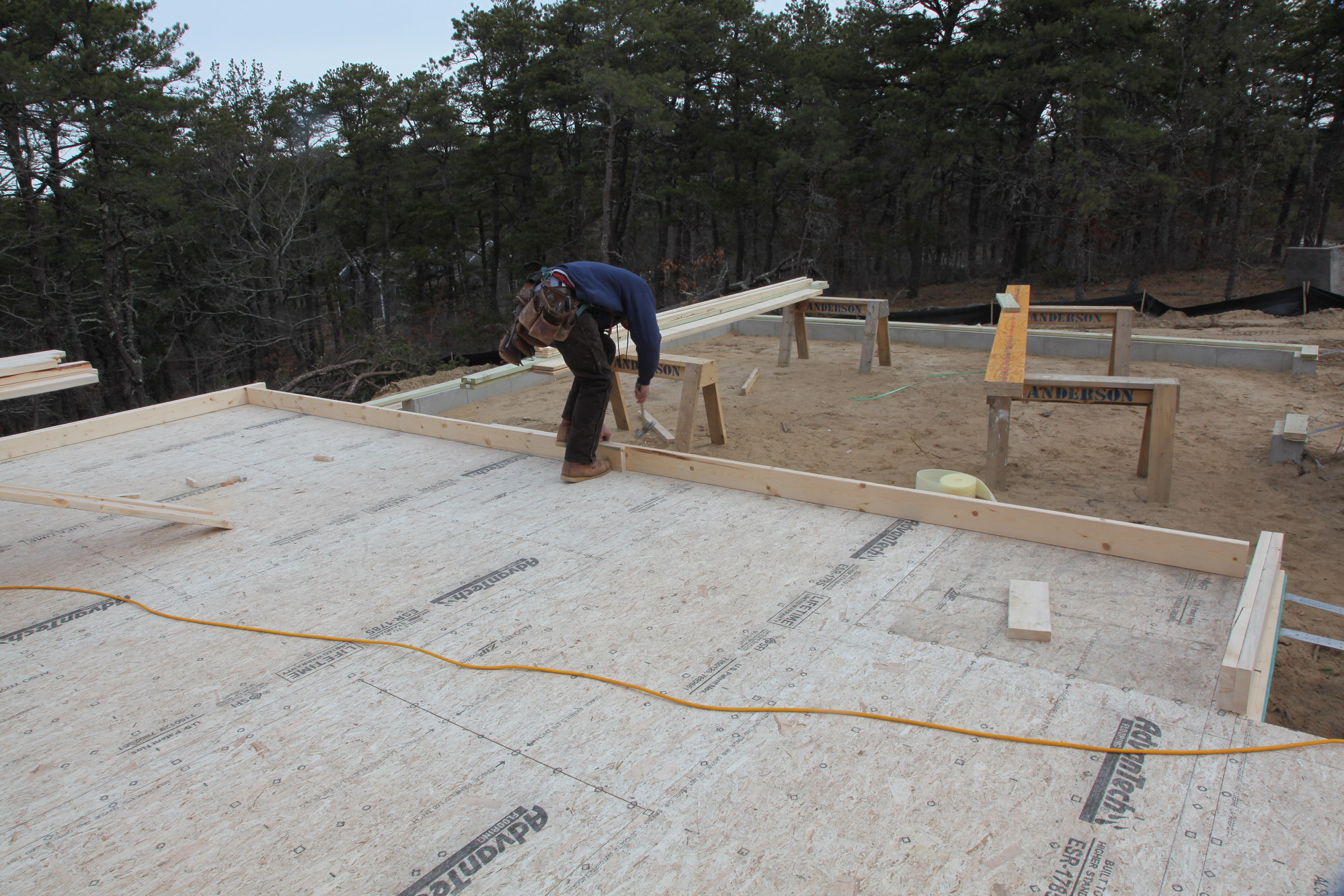 Layout for Exterior Wall Framing