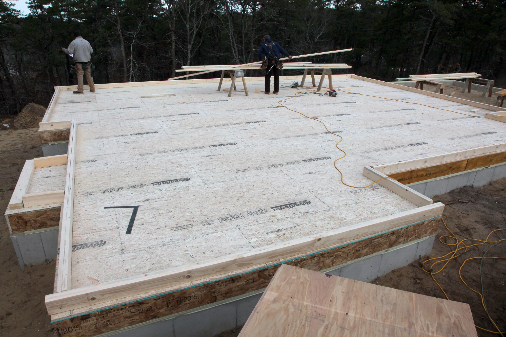 Layout for Exterior Wall Framing