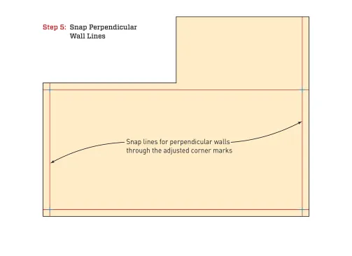 Snapping Layout Lines for Walls