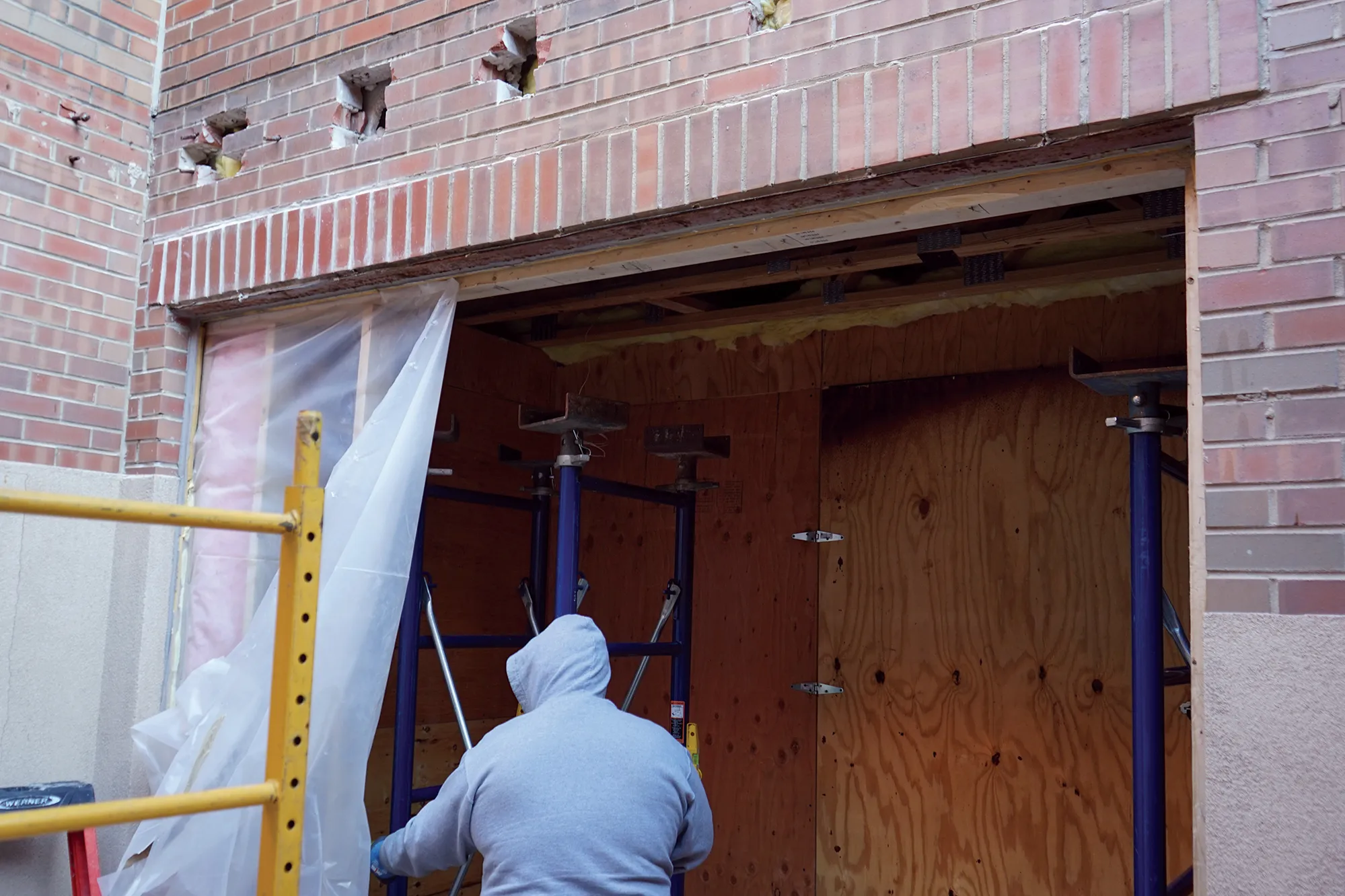 Opening Up a Masonry Wall