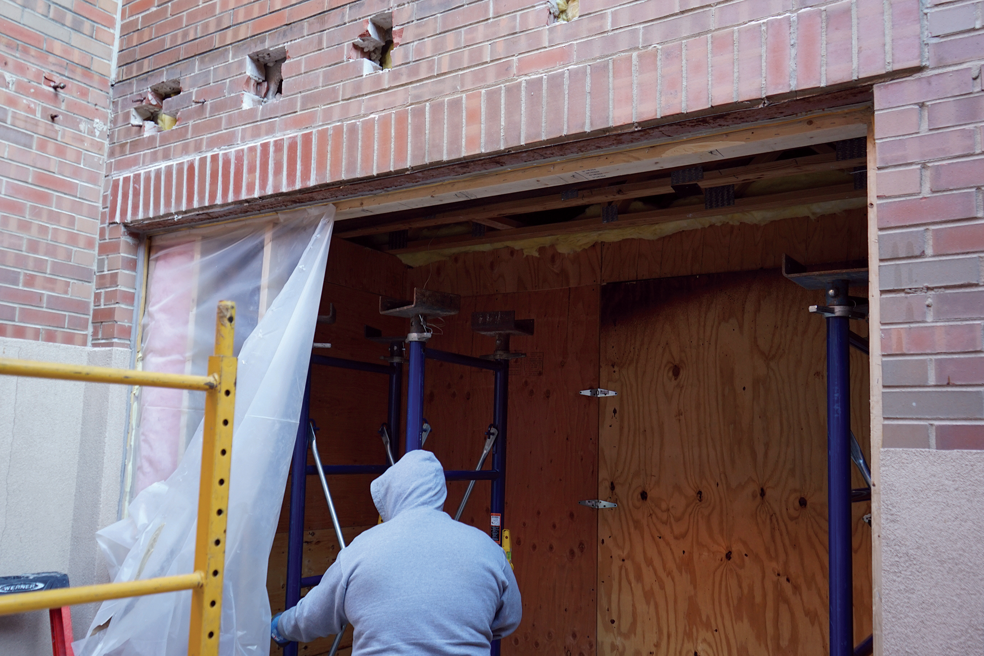 Opening Up a Masonry Wall