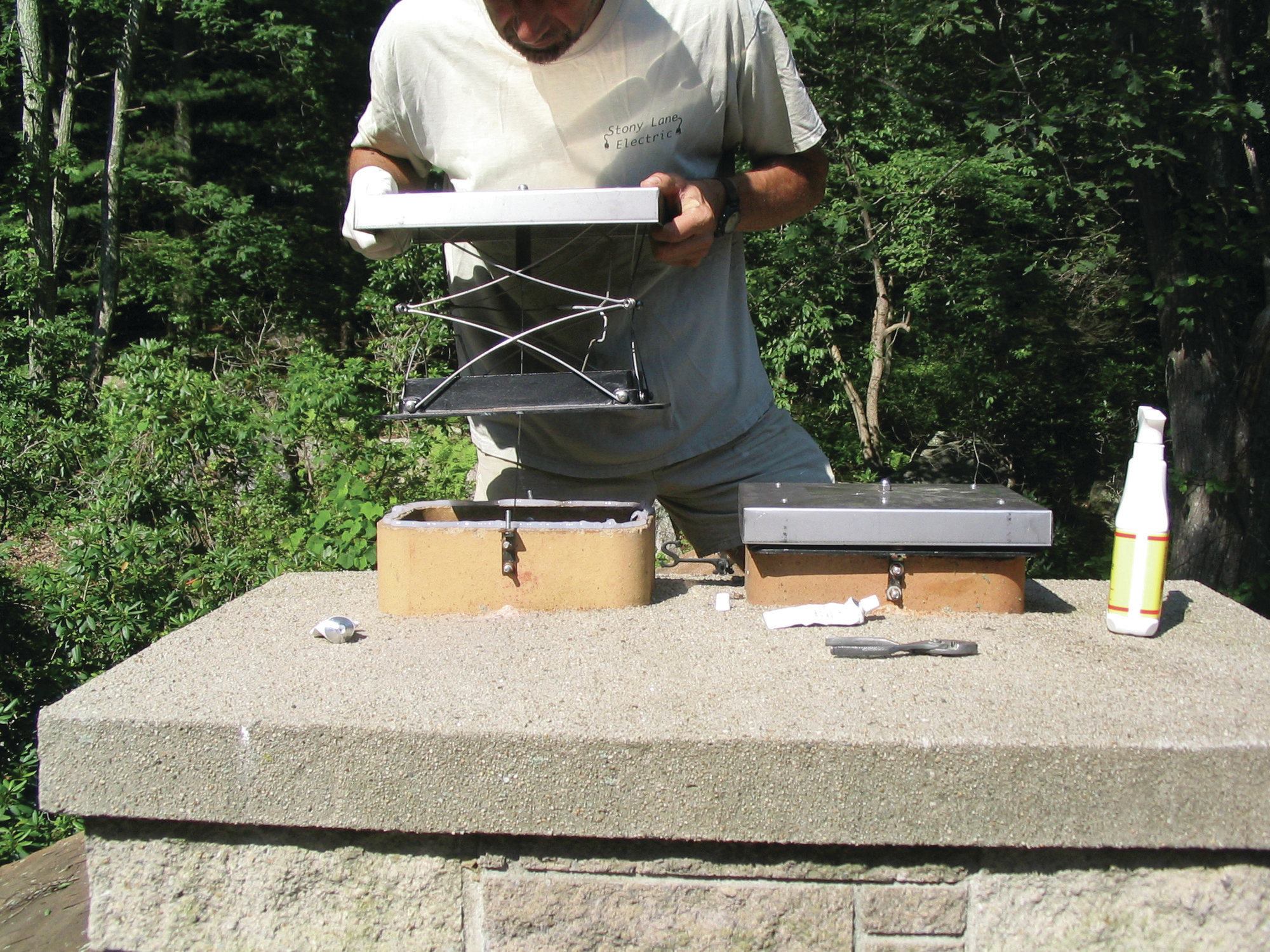 Installing a Flue-Top Damper