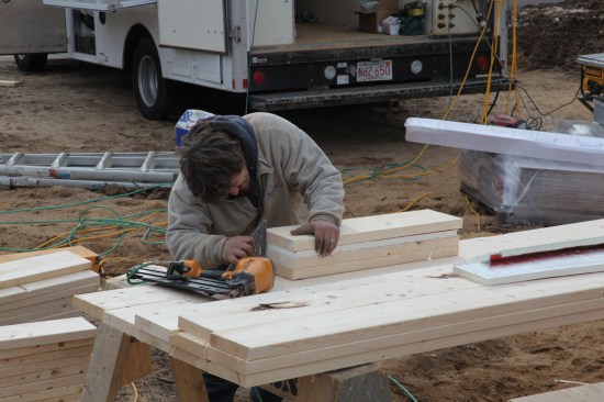 Building and Raising Exterior Walls