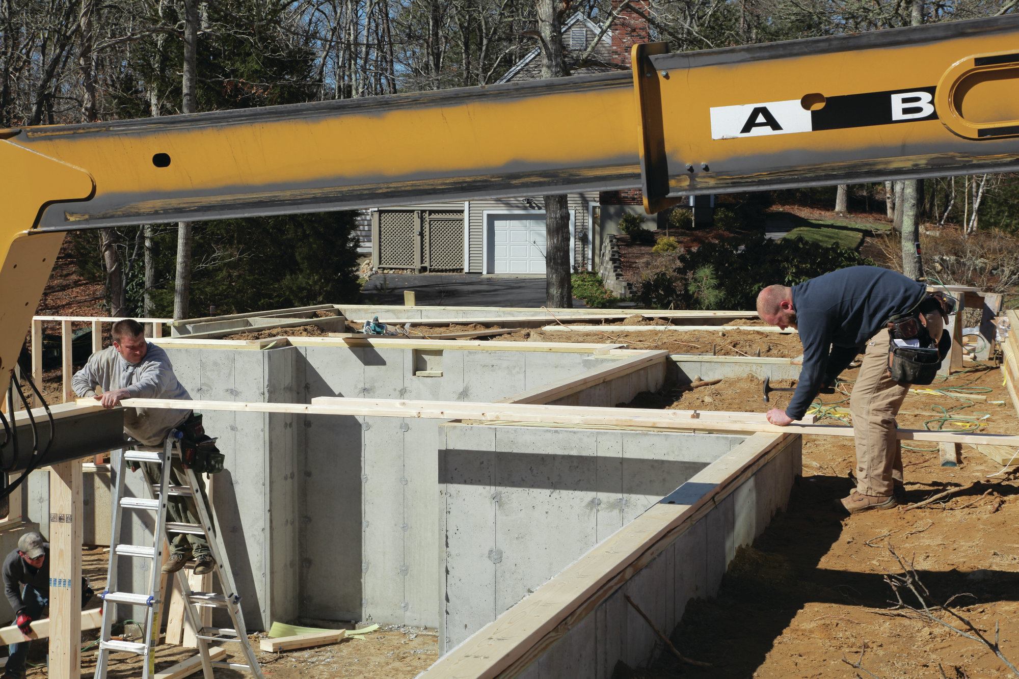 Framing a Floor Over a Complex Foundation
