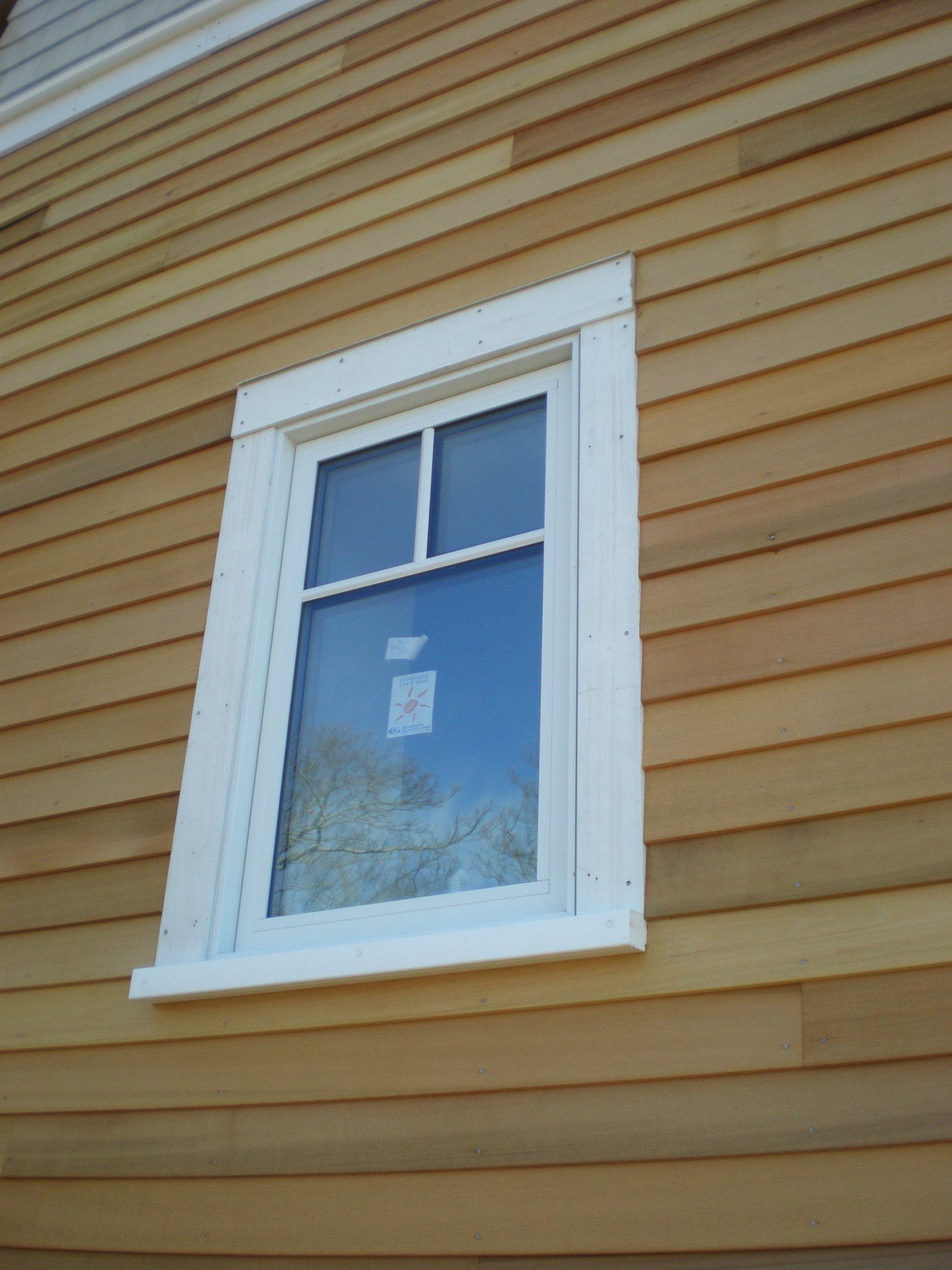 Windows in Thick Walls