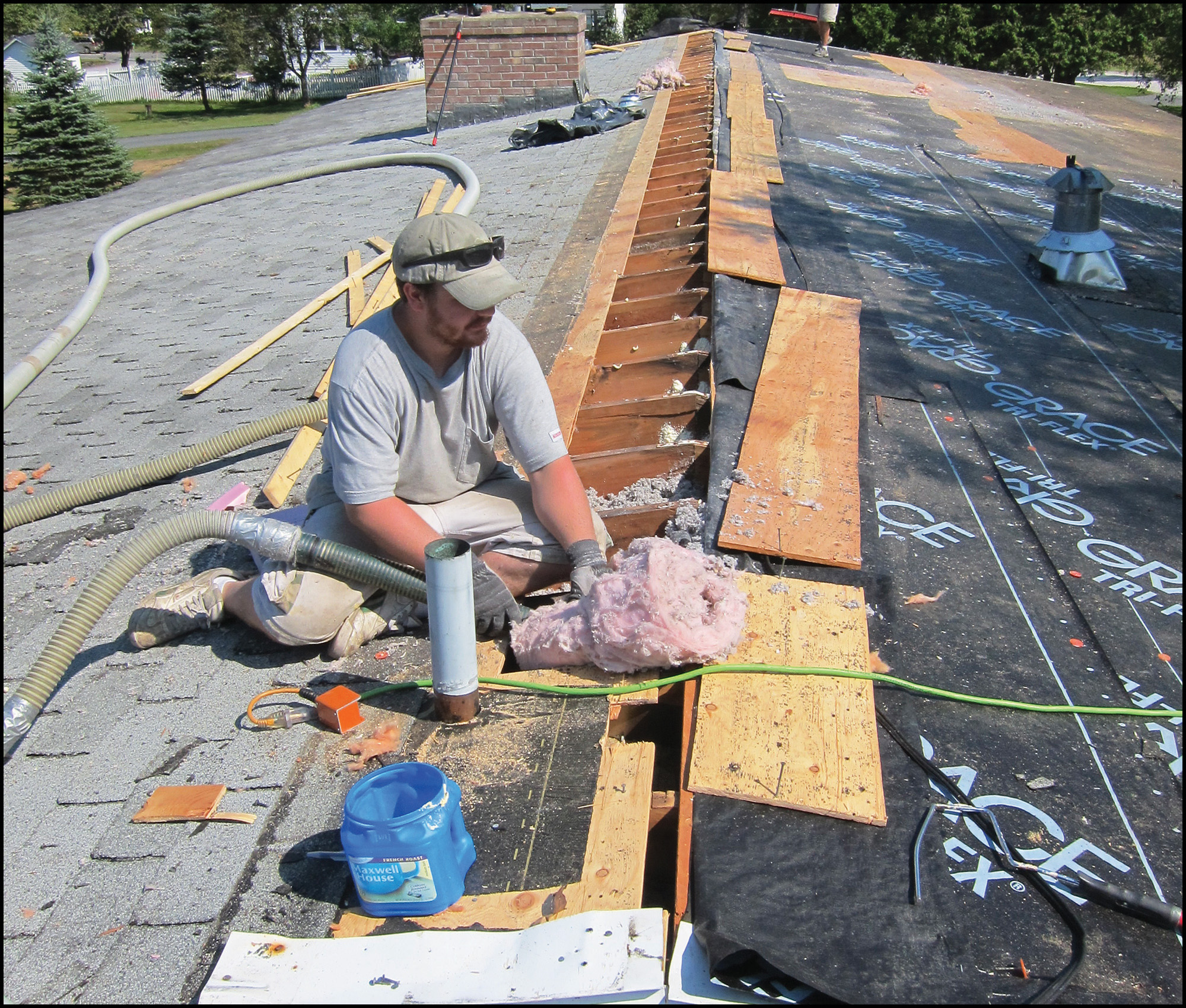Dense-Packing Unvented Roofs