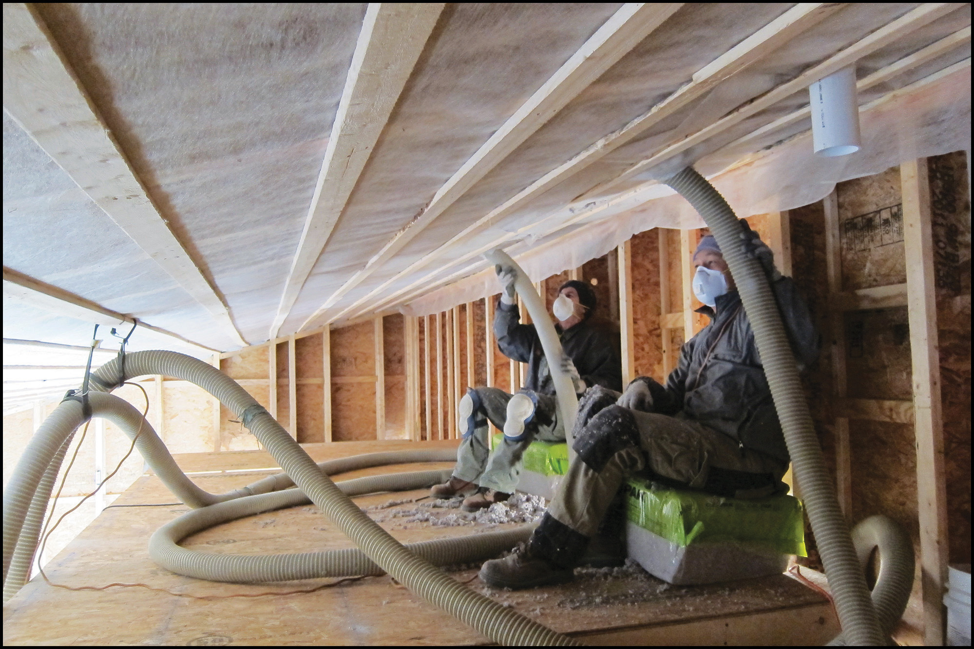 Dense-Packing Unvented Roofs