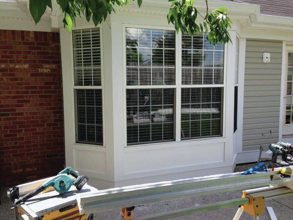 Fastening and Finishing PVC Trim