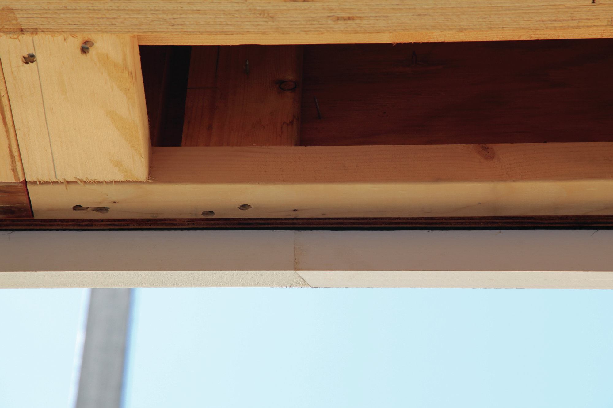 Fastening and Finishing PVC Trim