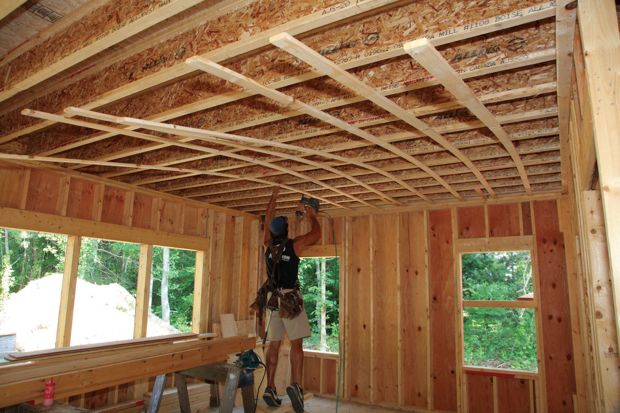 Strapping Ceilings