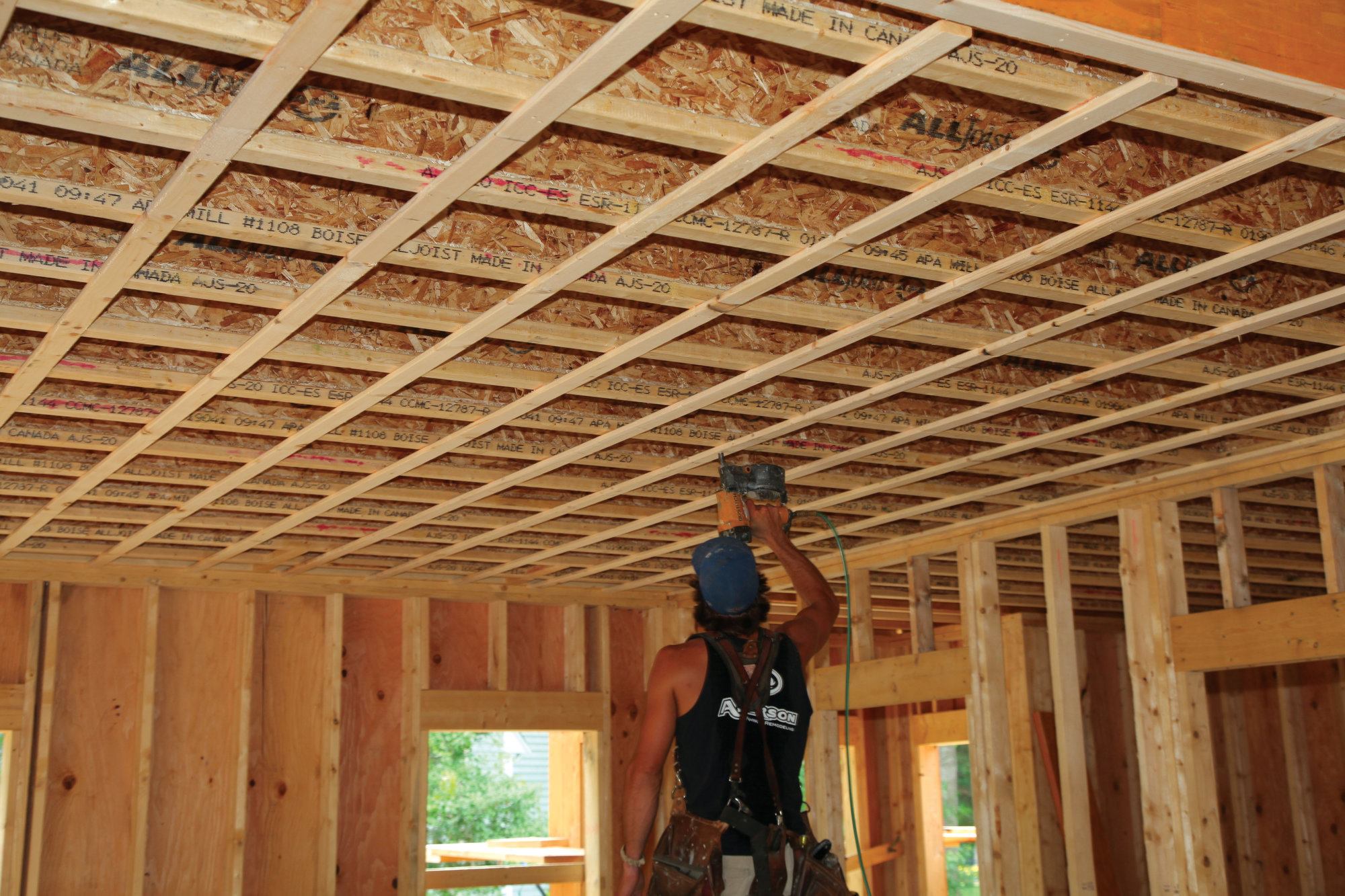 Strapping Ceilings