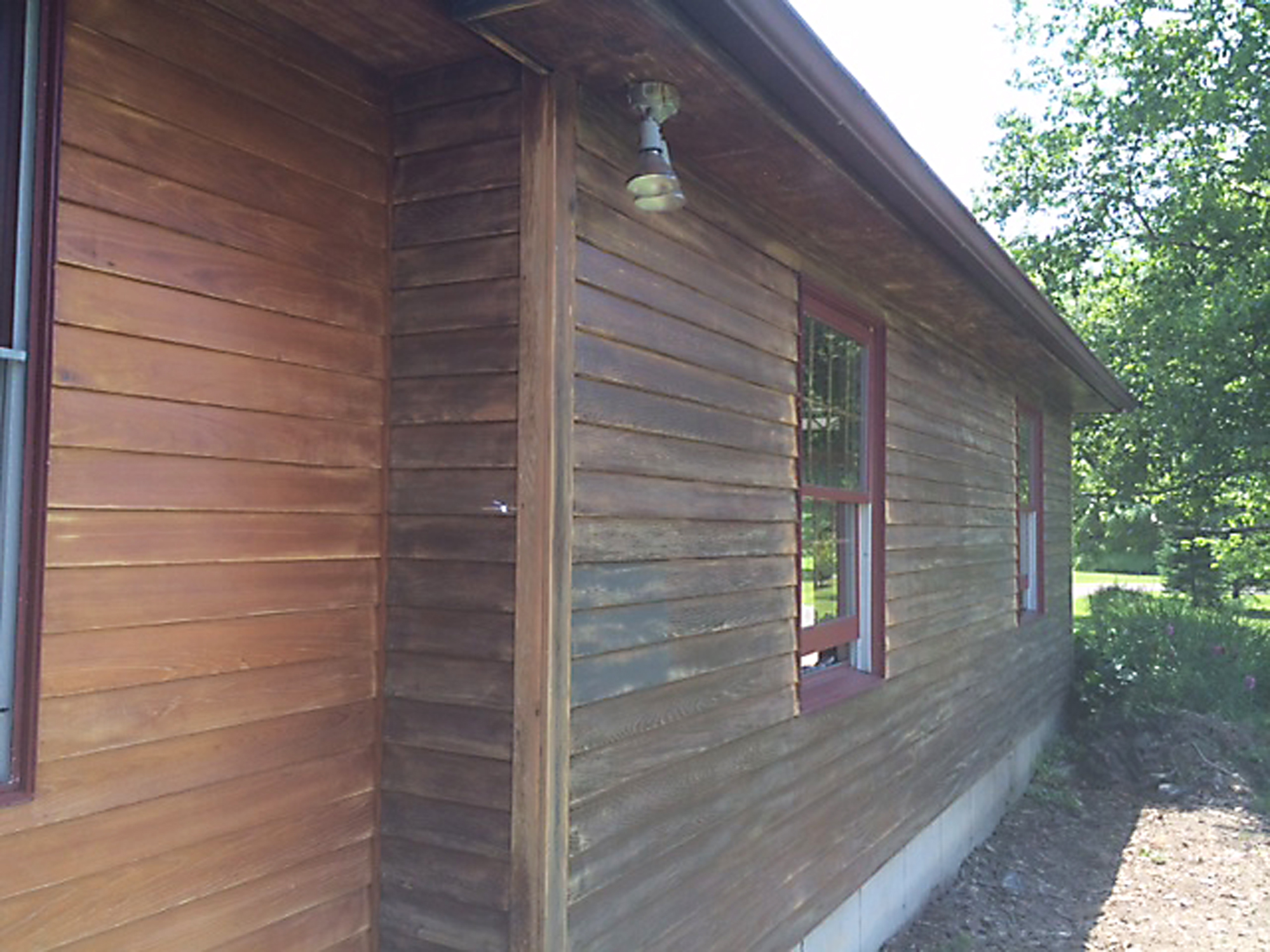 Refinishing a Hail-Damaged Home