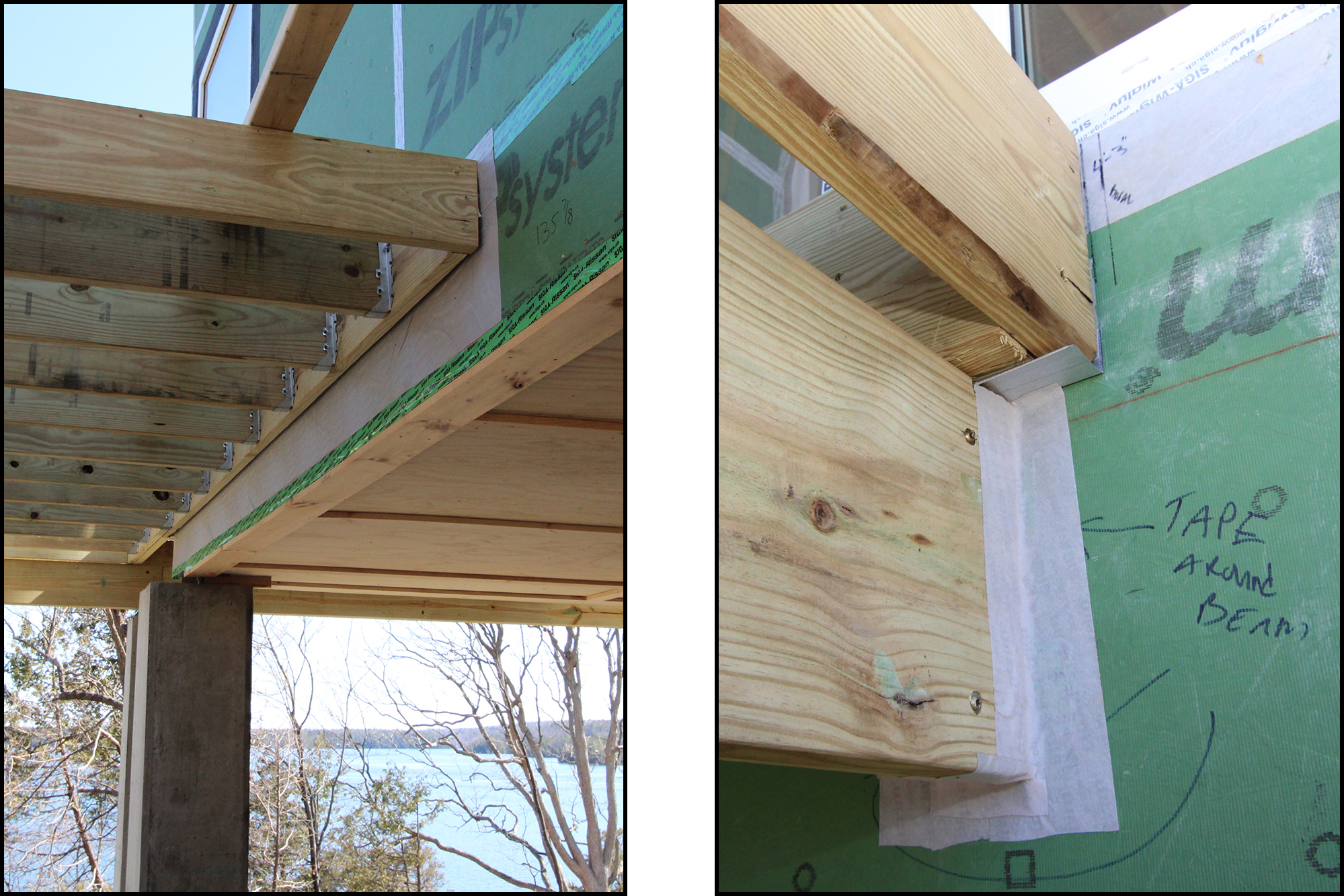 Pinning a Deck to Ledge