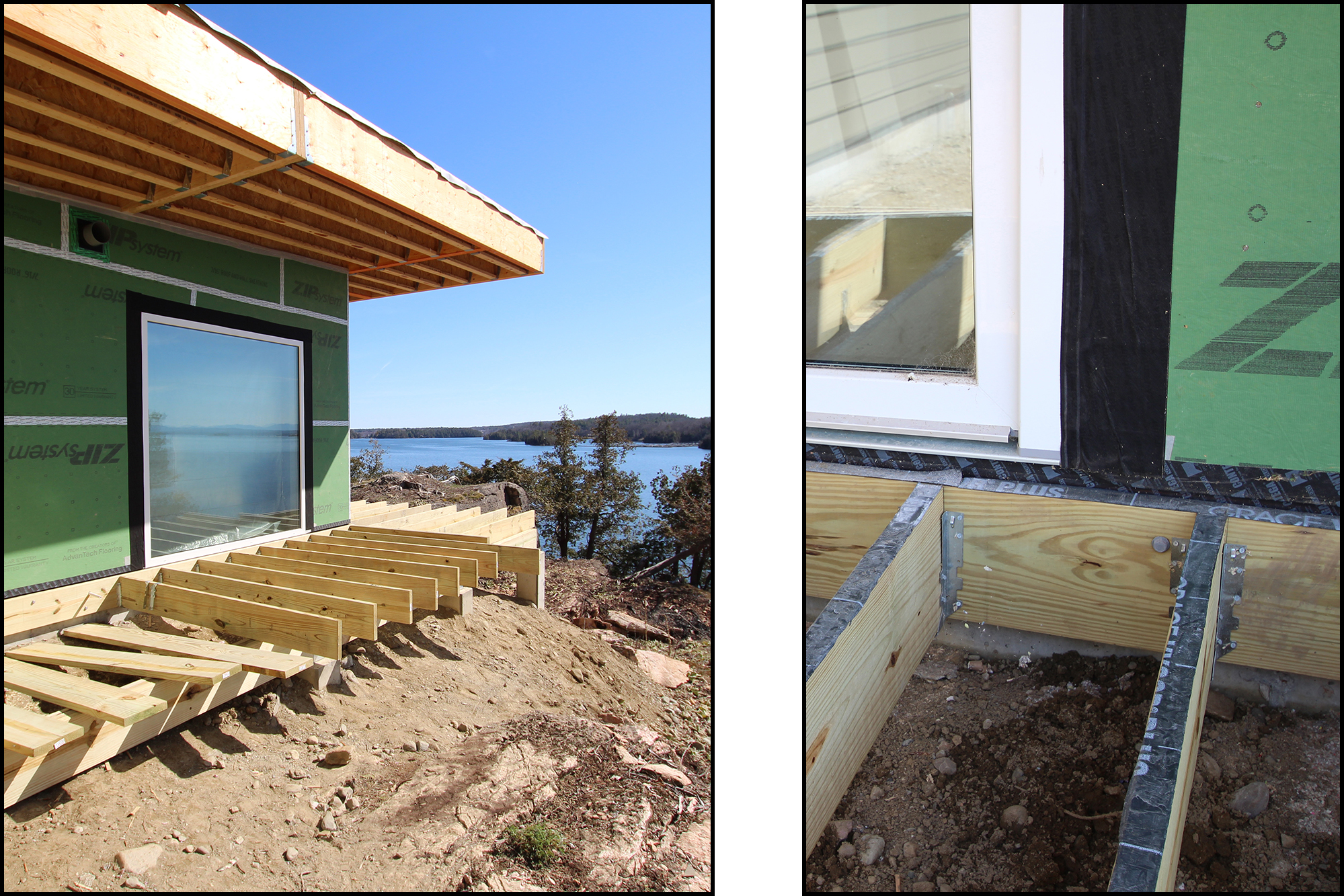 Pinning a Deck to Ledge