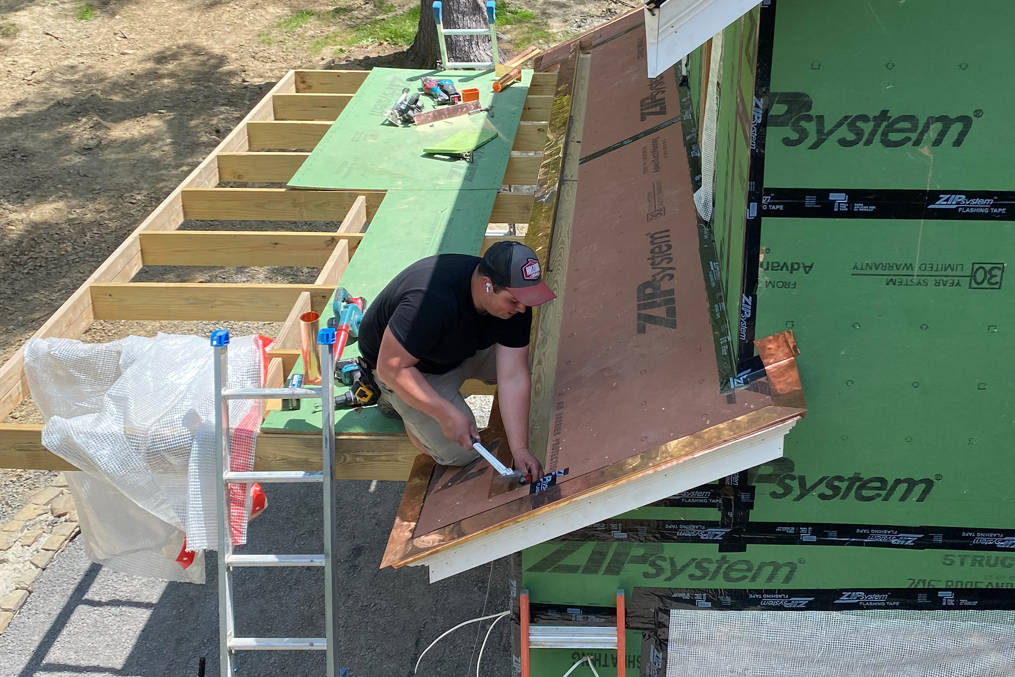 A Built-in Gutter Helps Solve a Design Problem