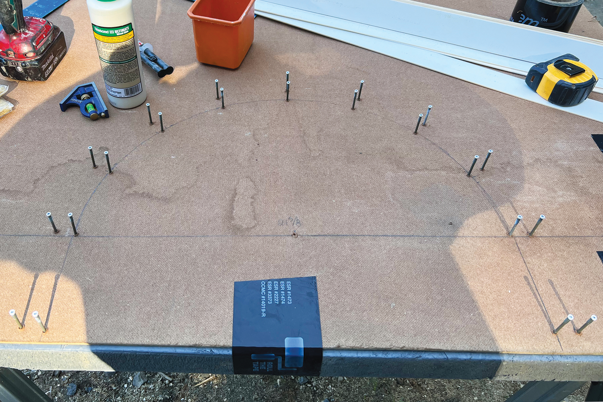 Trimless Return for an Arch-Top Window