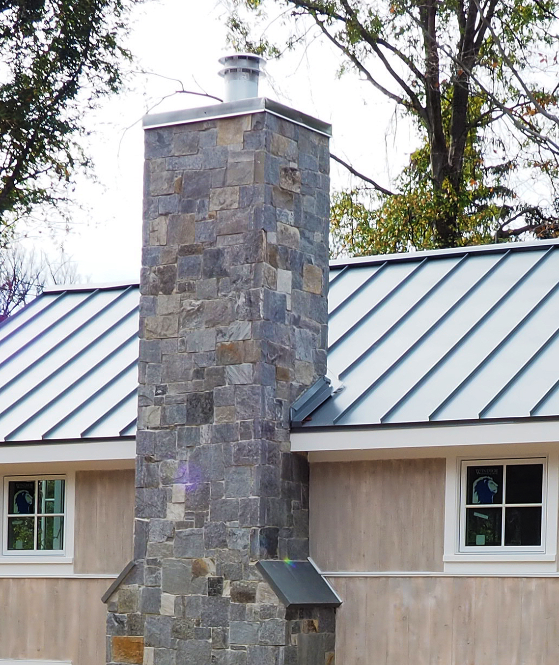 Flashing Framed Chimneys