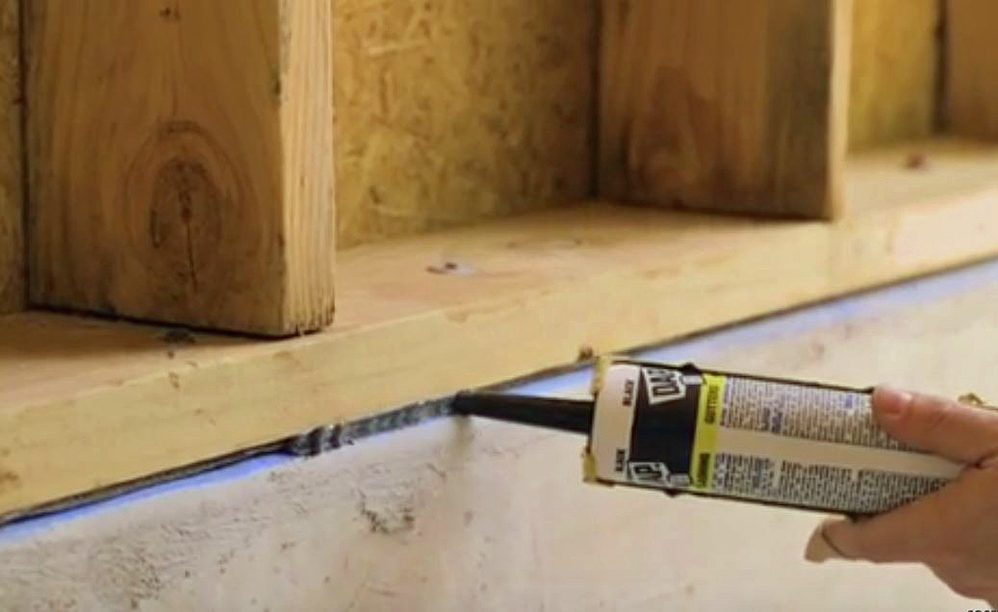 Sealing the Foundation to the Framing