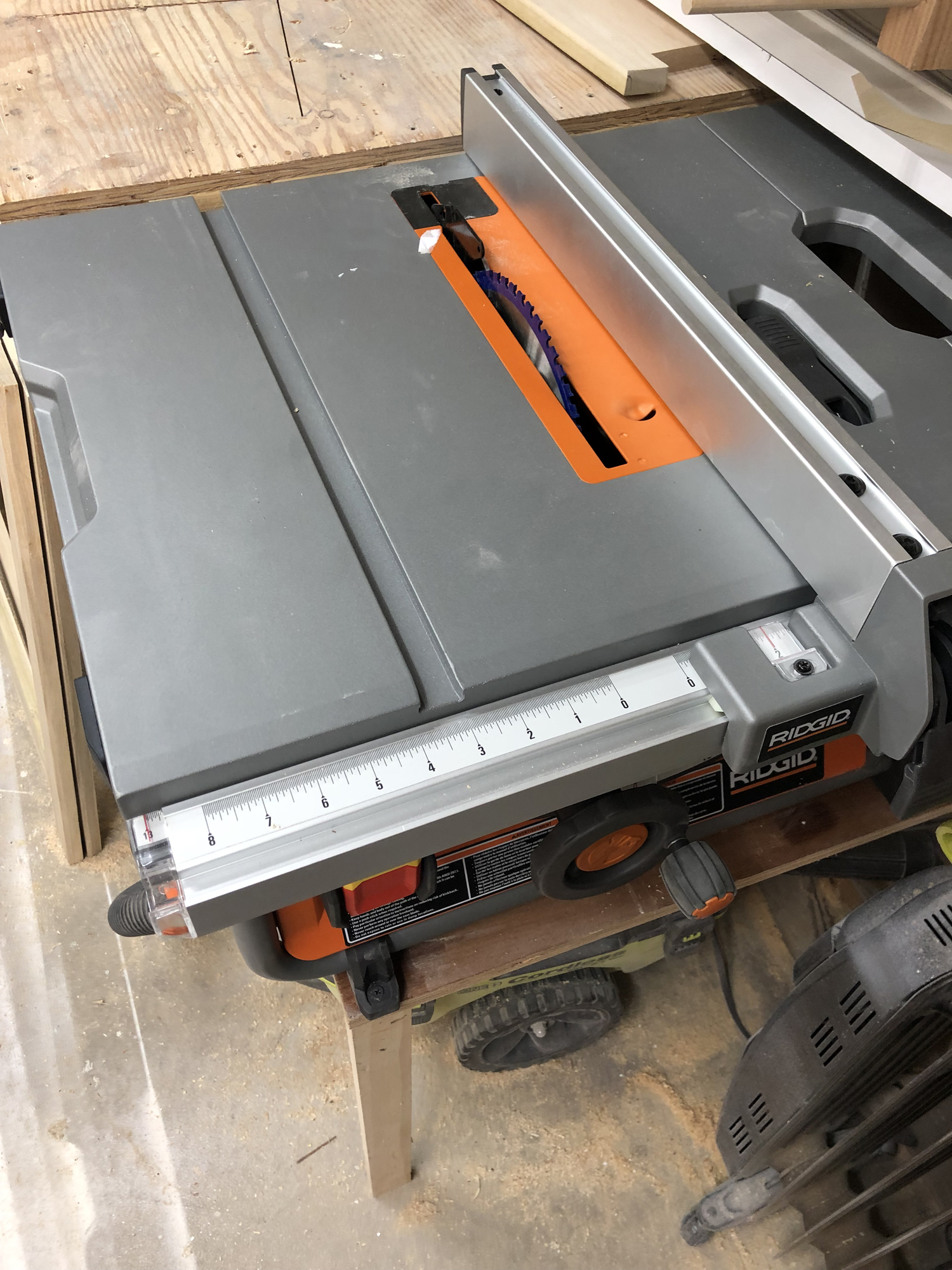 Hands on: Ridgid Table Saw