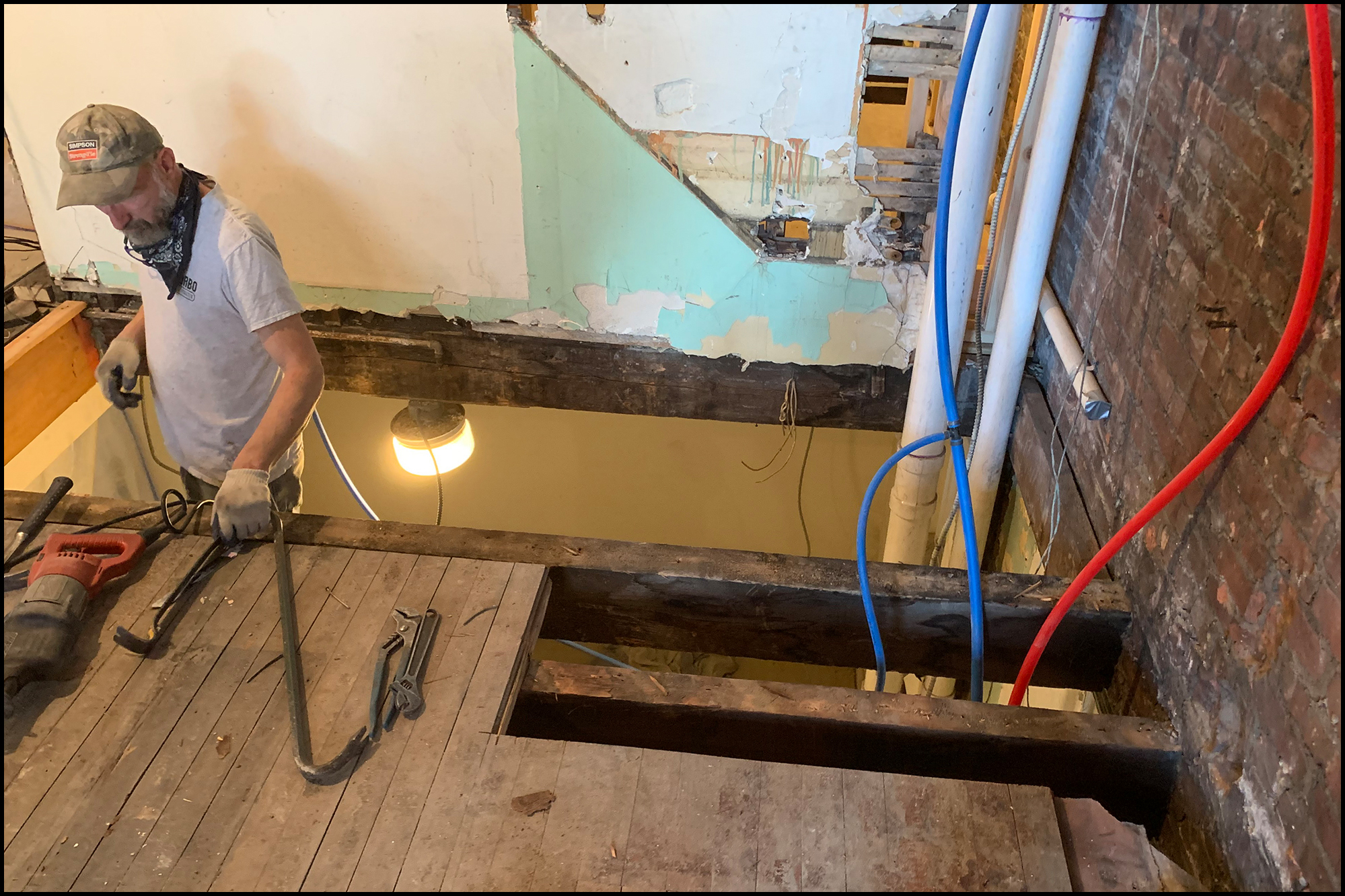 Fitting New Stairs Into a Tight Space