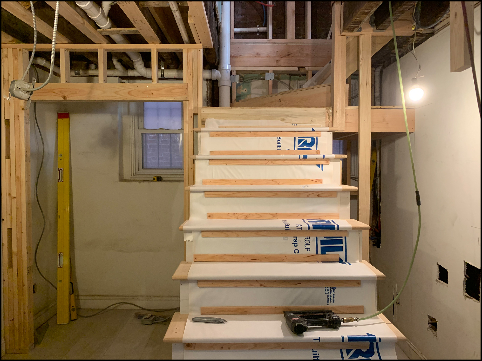 Fitting New Stairs Into a Tight Space