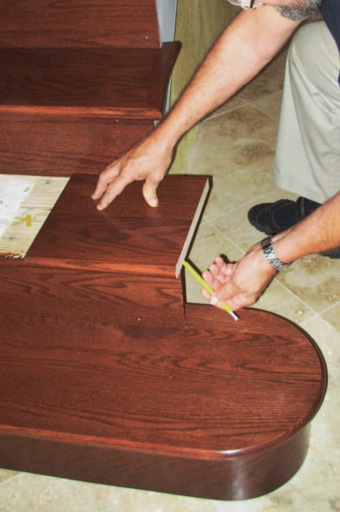 Basic Pattern-Routing for Perfect Tread Returns