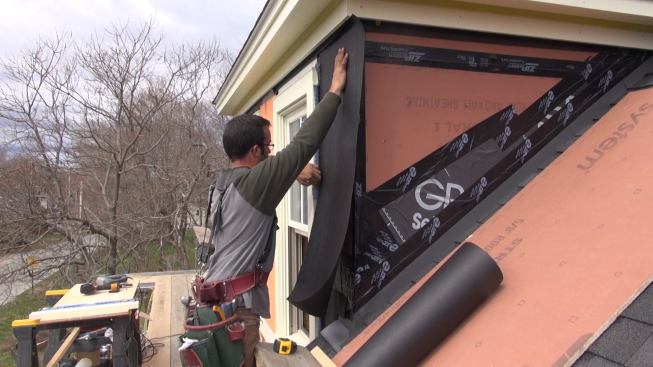 Rainscreen Shingle Siding for a Coastal Dormer