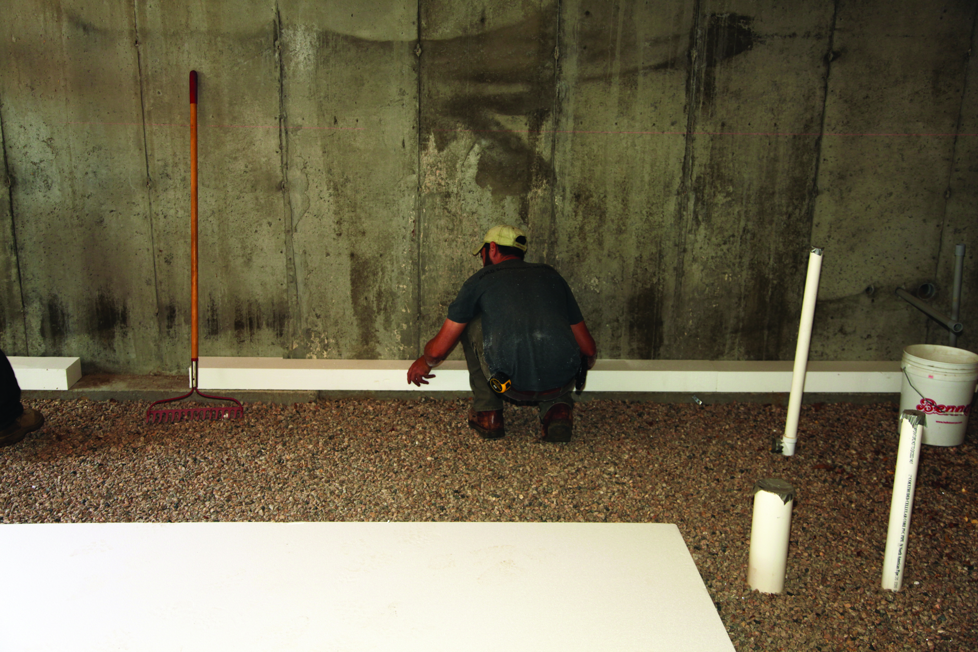 A Basement Floor Without Concrete