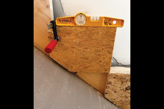 Tuning Up Construction Stairs