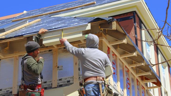 Island Home Makeover: Eave Trim Details