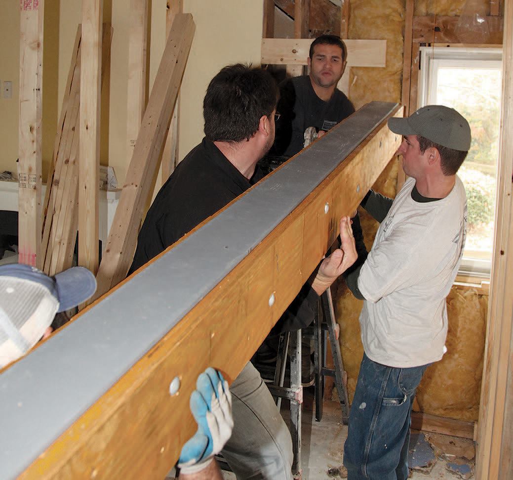 Replacing a Wood Beam With Steel