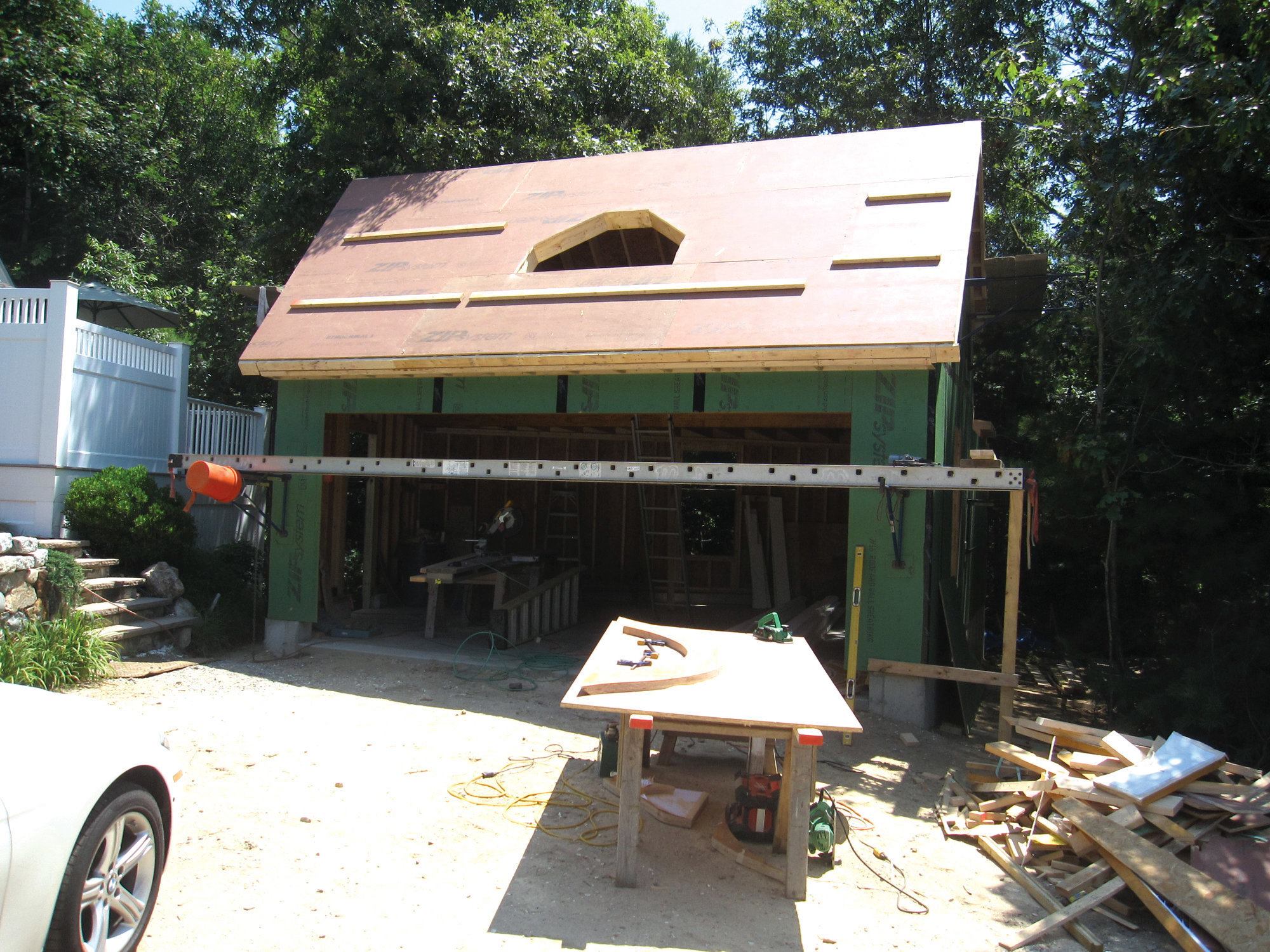 Building an Eyebrow Dormer