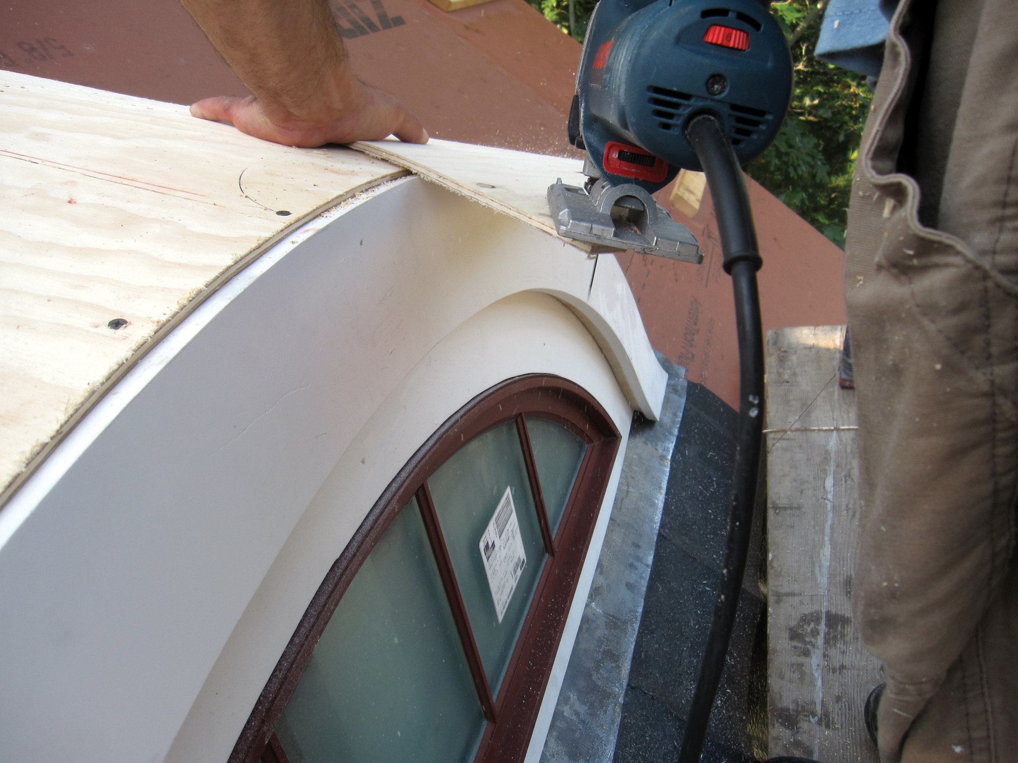 Building an Eyebrow Dormer