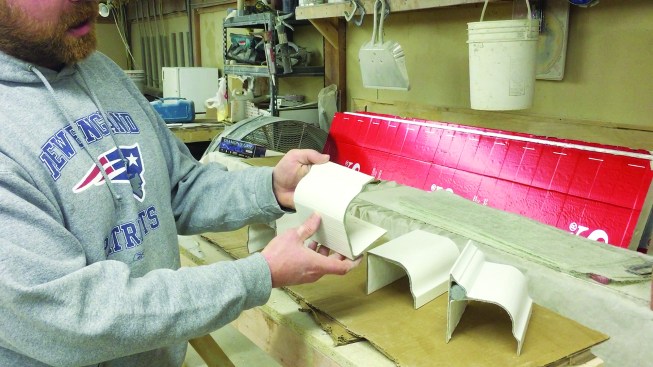 Fiberglass Wood-Replacement Gutters