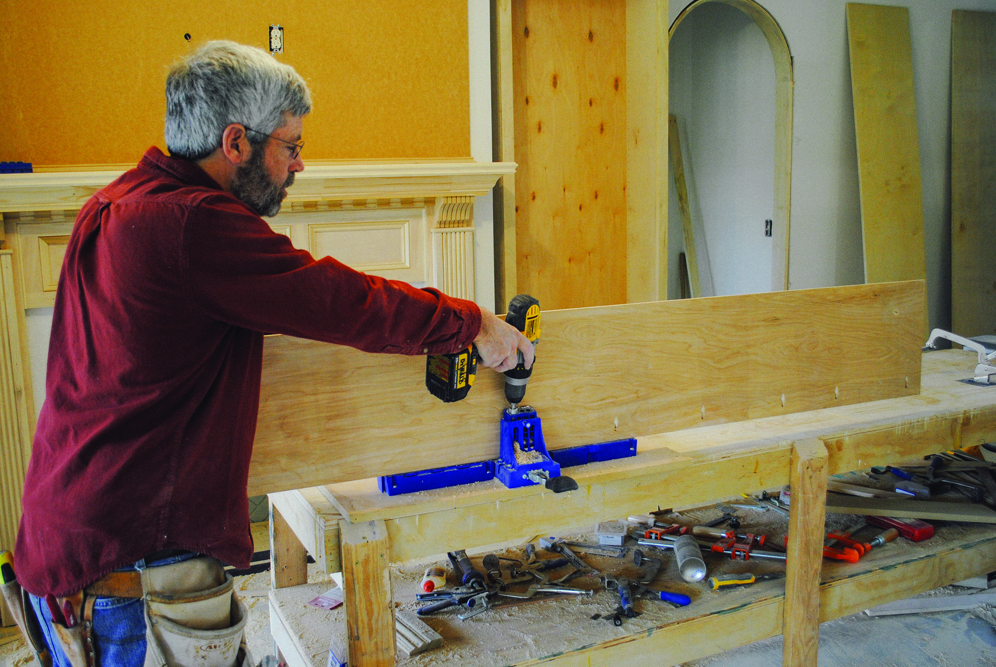 Cubby Cabinets for a Mudroom