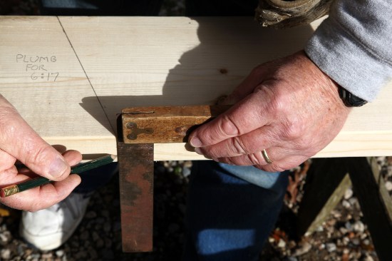 One Way to Lay Out and Cut a Hip Rafter