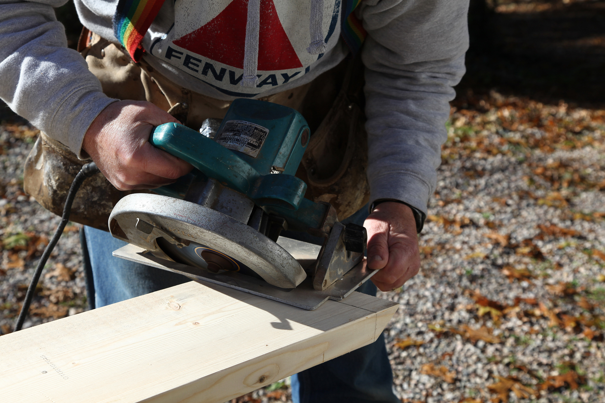 One Way to Lay Out and Cut a Hip Rafter