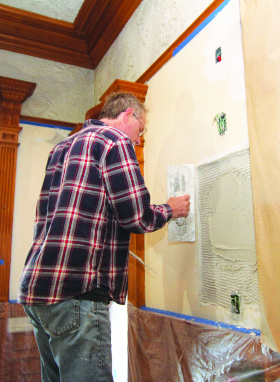 Historic Home Preservation - Plaster Repair