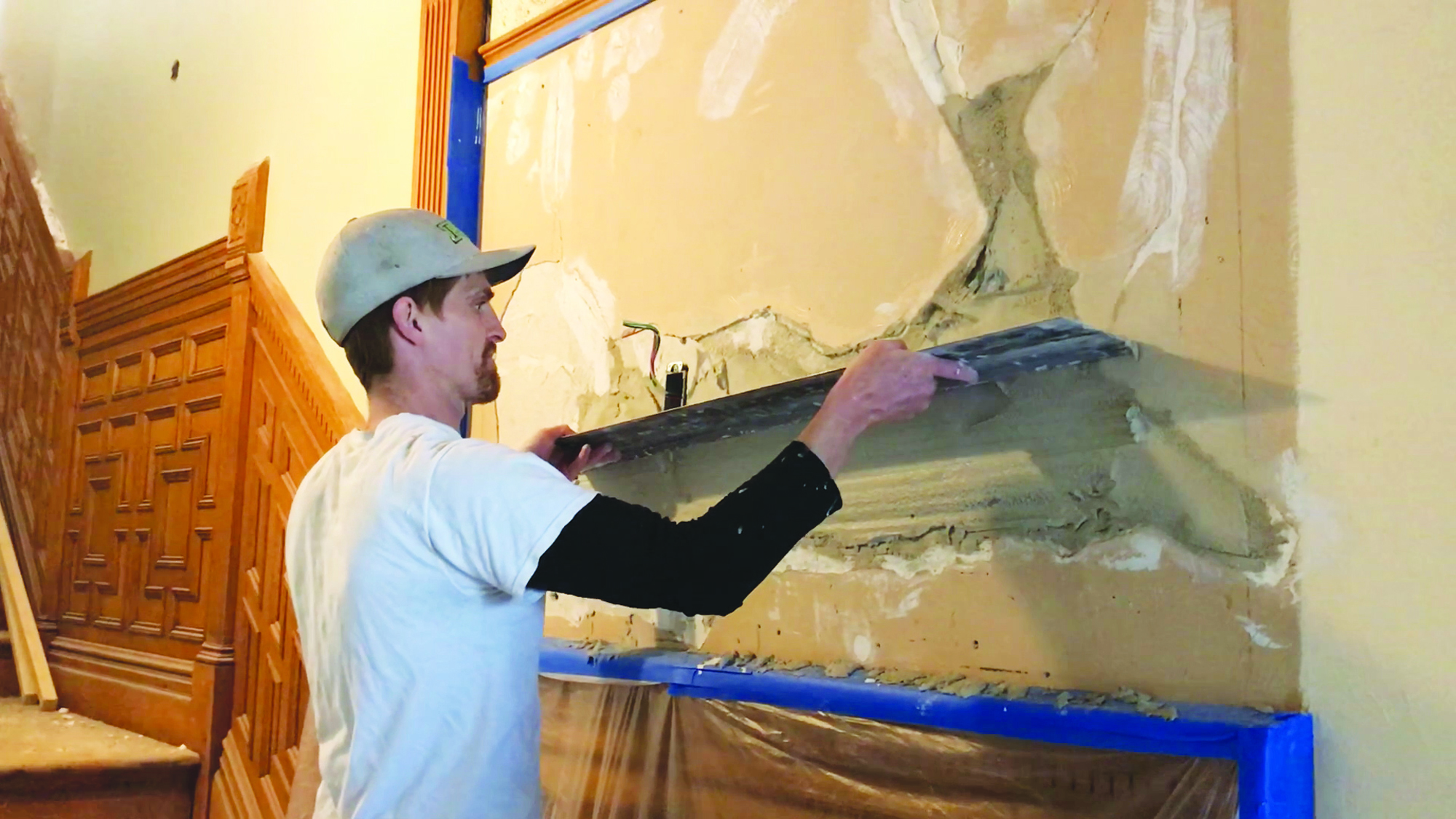 Historic Home Preservation - Plaster Repair